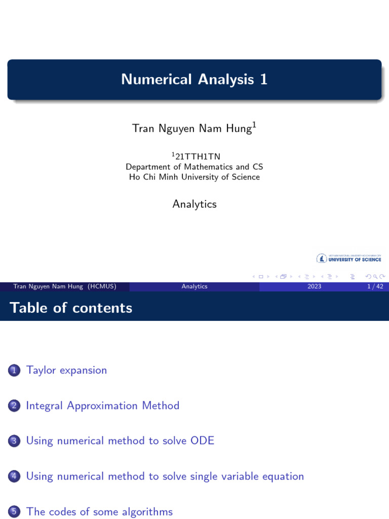 Numerical Analysis 1 | Download Free PDF | Numerical Analysis ...