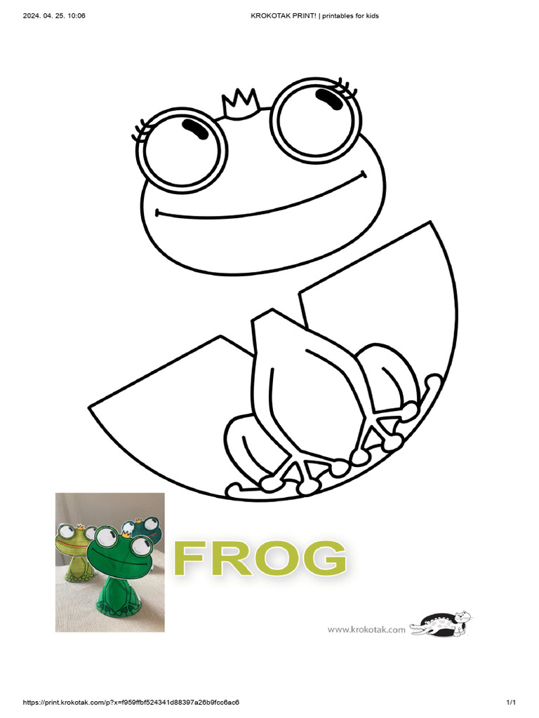 KROKOTAK PRINT! - Printables For Kids | PDF