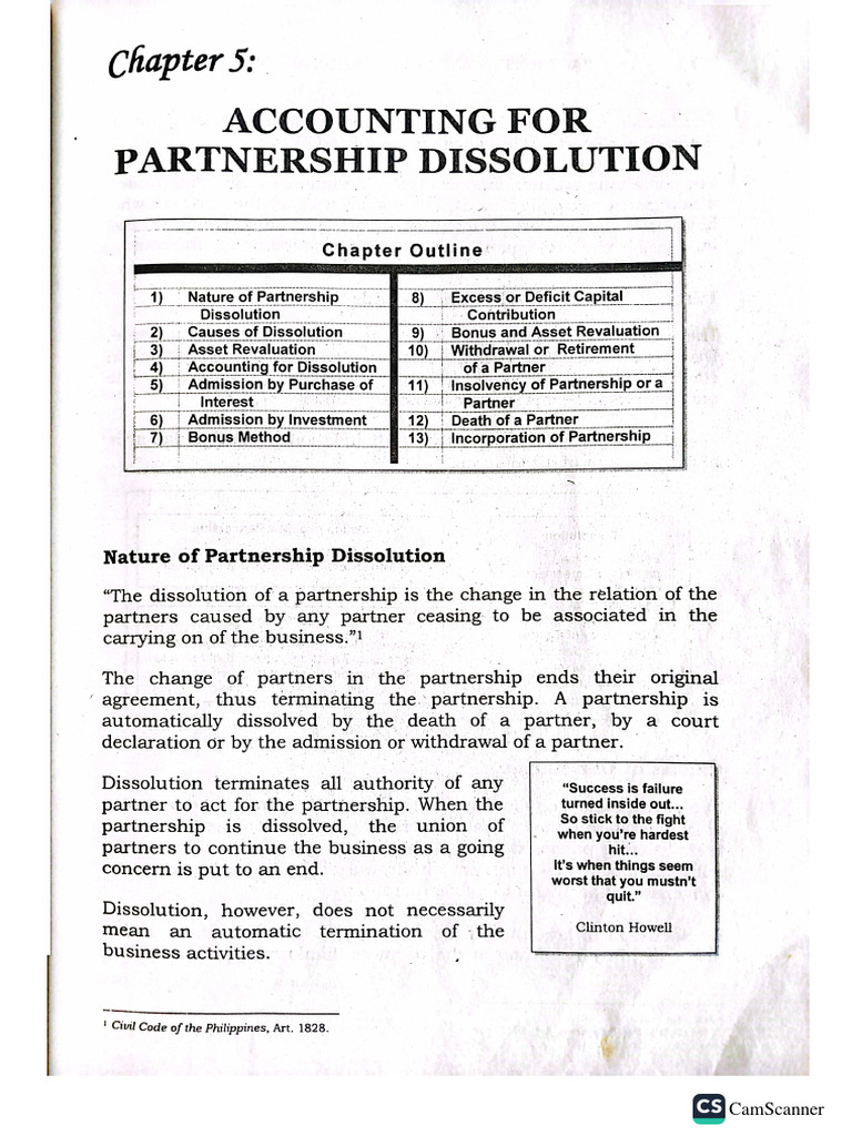 Chapter 5 Dissolution | PDF