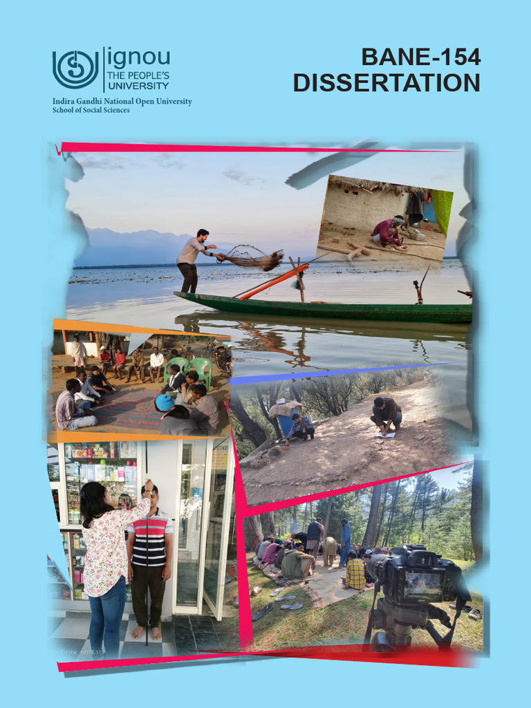 BANE-154 Fieldwork Dissertation Manual | PDF | Ethnography | Field Research