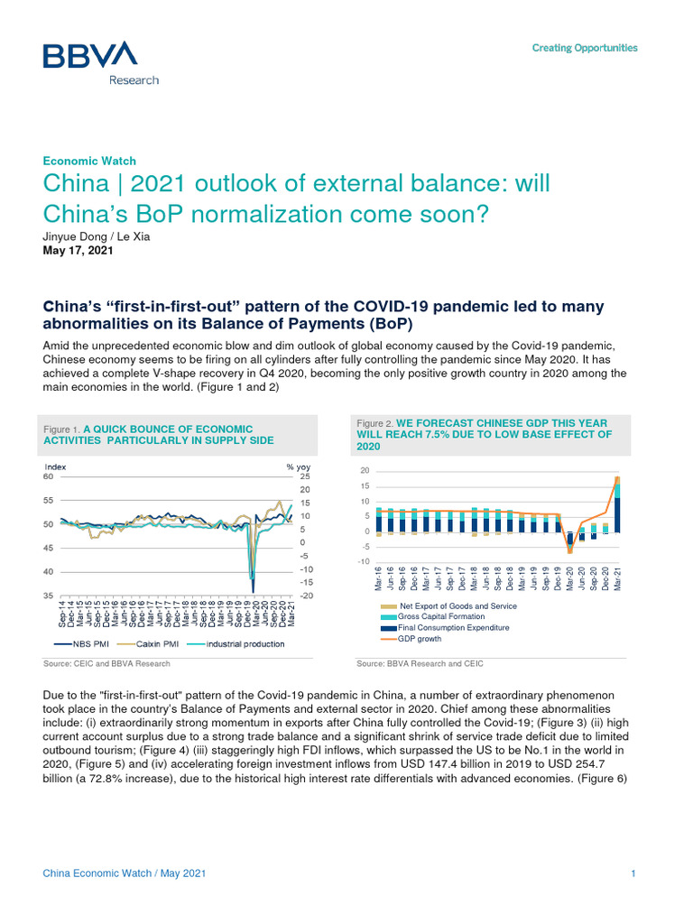 China Balance-of-Payments | PDF | Balance Of Payments | Foreign Direct ...