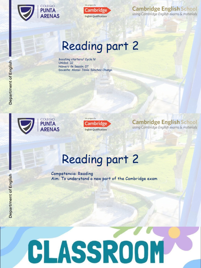 Class #7 - Reading Part 2 | PDF