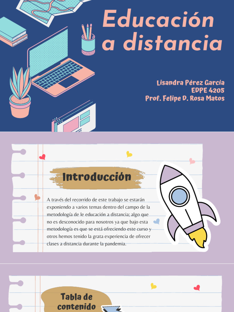Metodología de Educación a Distancia | PDF | Educación a distancia ...