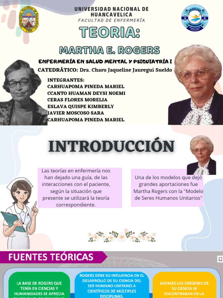 Teoría de Martha Rogers_20240423_123100_0000 | PDF | Ansiedad | Sicología