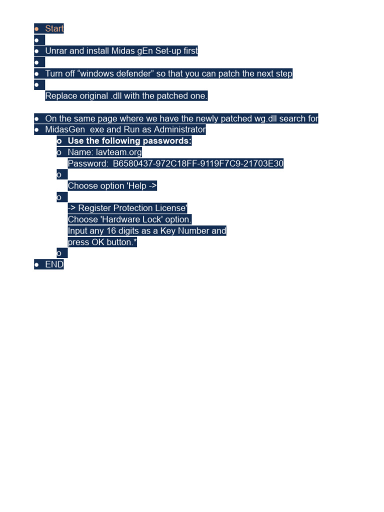 Installation Steps Pdf