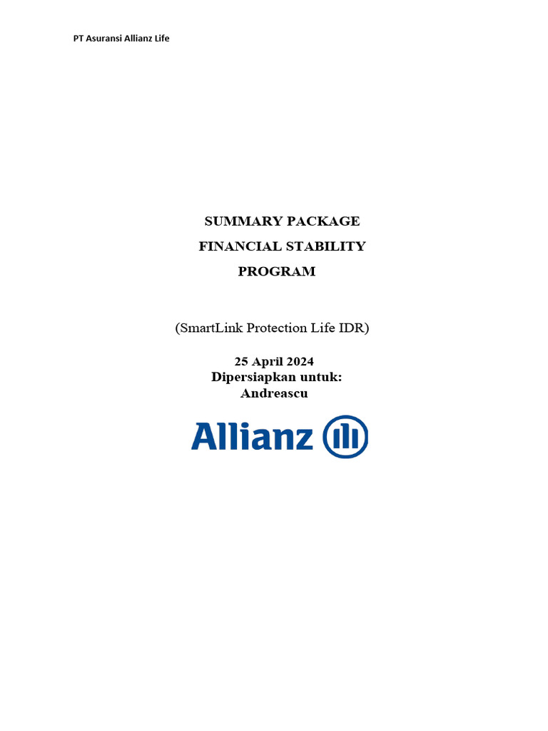 Copy of Summary Package - Feby | PDF