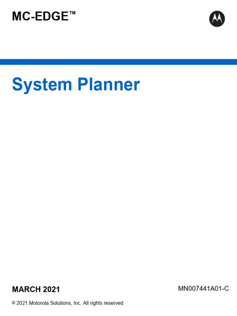 MC-EDGE System Planner | PDF | Internet Protocols | Scada