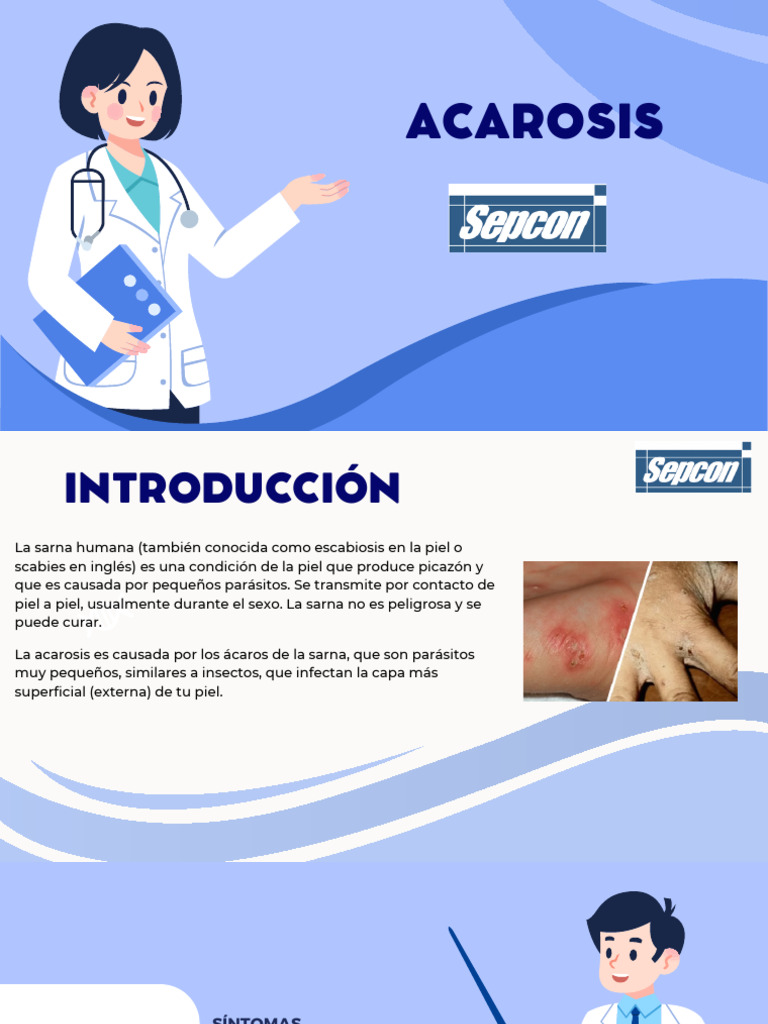 Prevención de Sarna en SEPCON | PDF