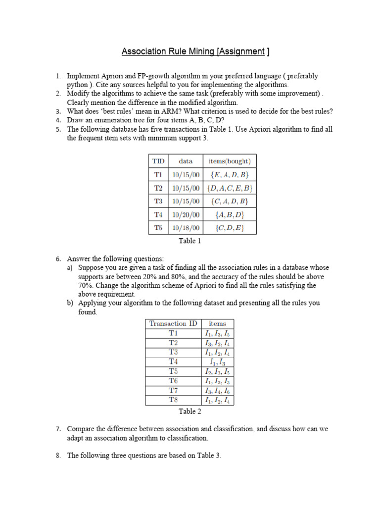 Data Mining Assignment Guide | PDF | Computer Programming | Data Analysis