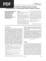 EDE Q Eating Disorder Examination Questionaire Scoring | PDF | Eating ...