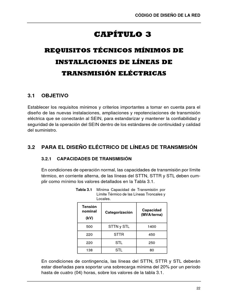 CAPÍTULO 3 - Requisitos de Instalación de L.T. | PDF | Aislador (Electricidad) | Relámpago