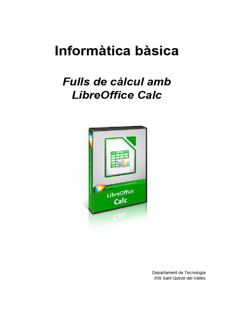 IB - LibreOffice Calc | PDF