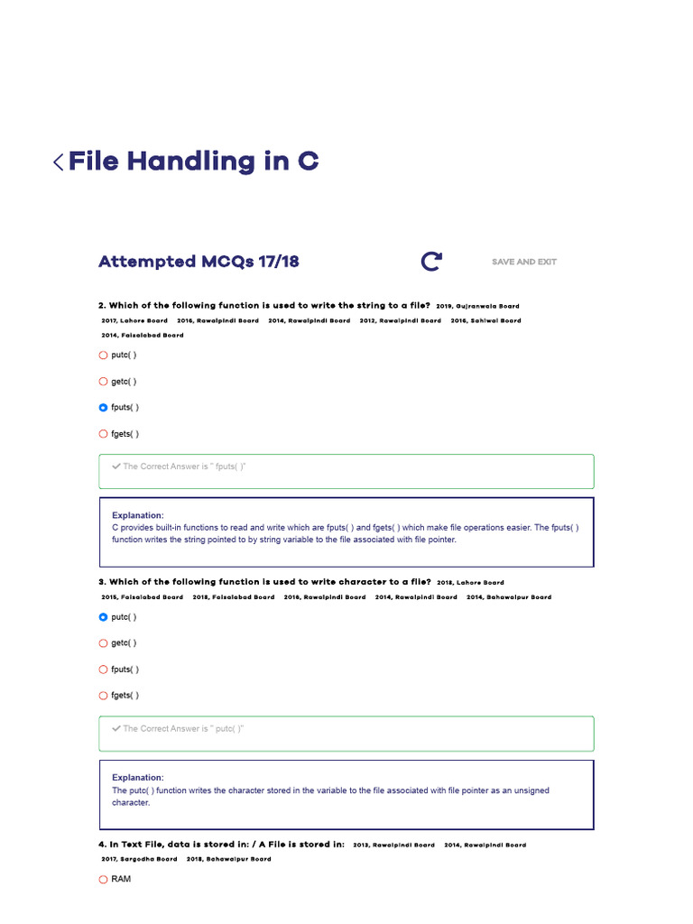 File Handling in C | PDF | Pointer (Computer Programming) | Parameter (Computer Programming)