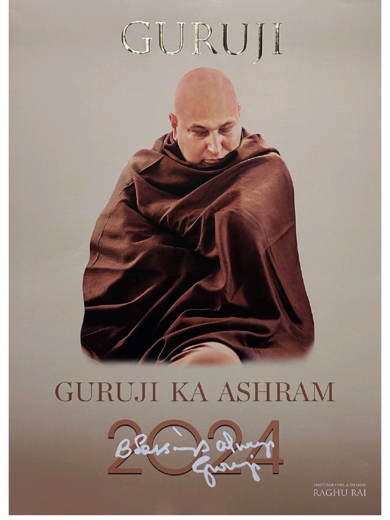 Guruji Ka Ashram Calendar 2024 | PDF