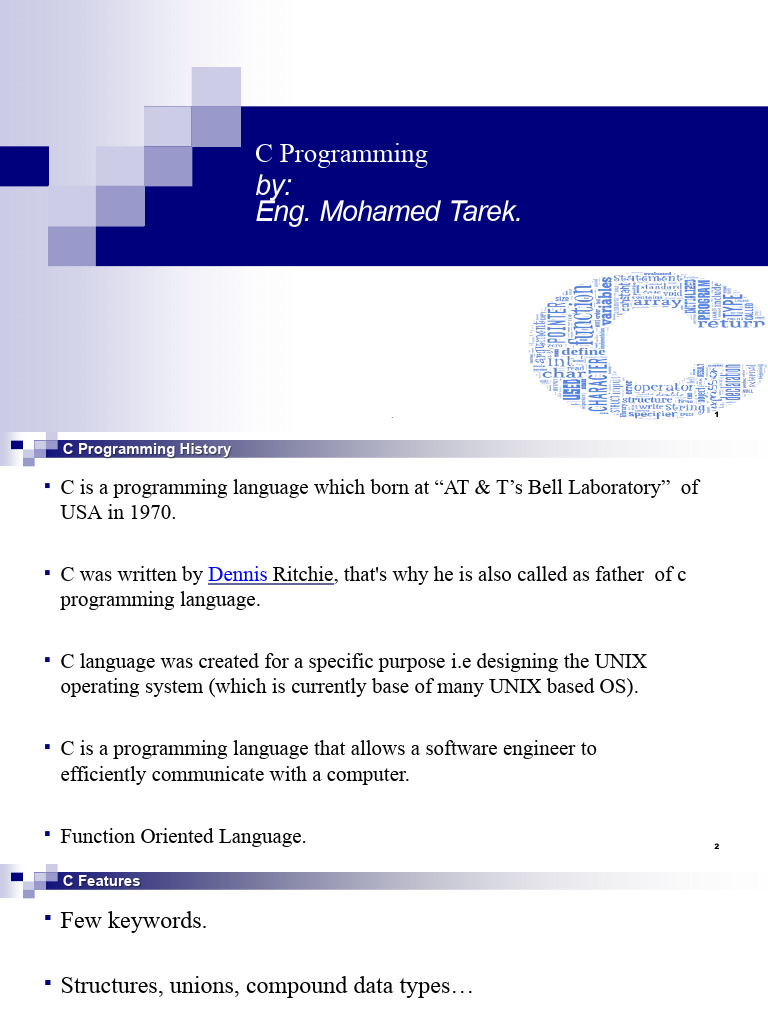 C Programming Revison Pdf Pointer Computer Programming C