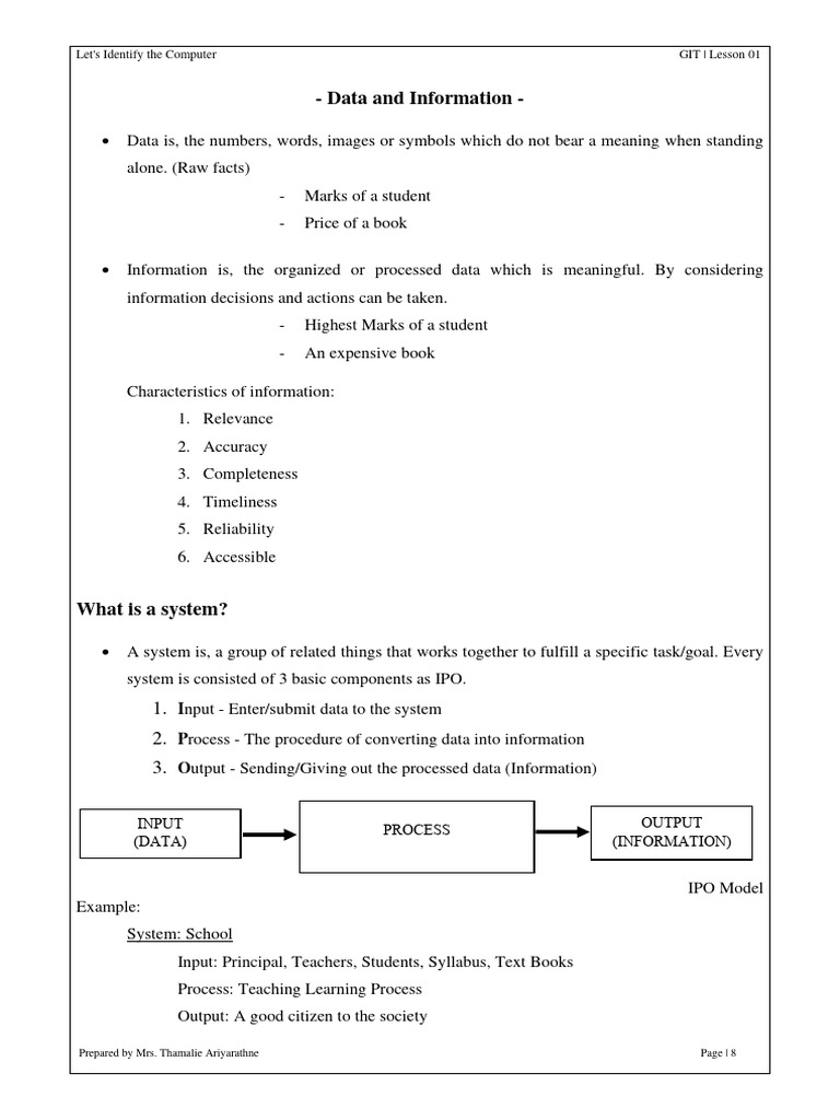 GIT-1st Lesson-Note | Download Free PDF | Computer Data Storage | Input/Output