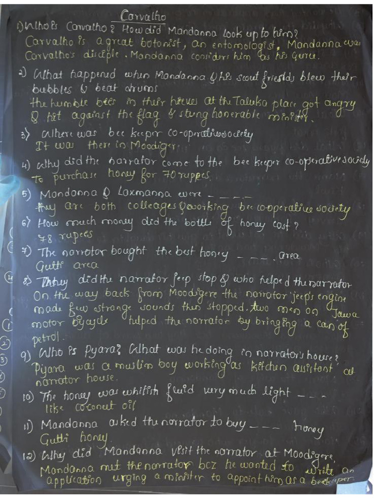 BSc 4th Sem English Important Notes (NEP) | PDF