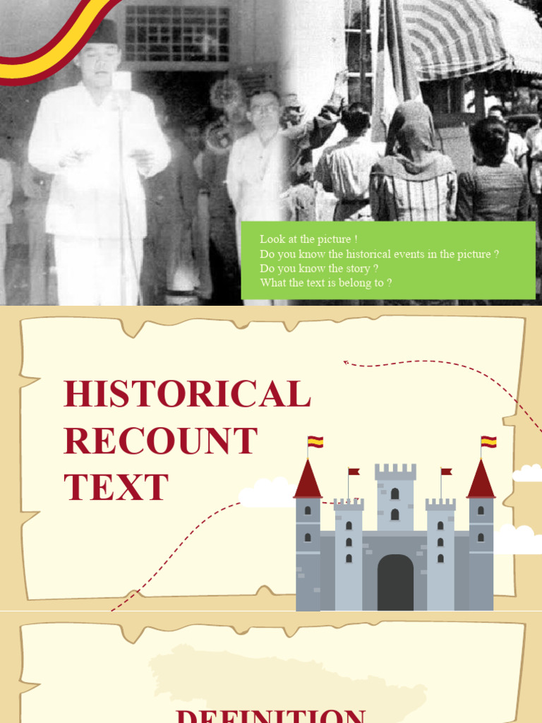 Historical Recount Text | PDF | Linguistics
