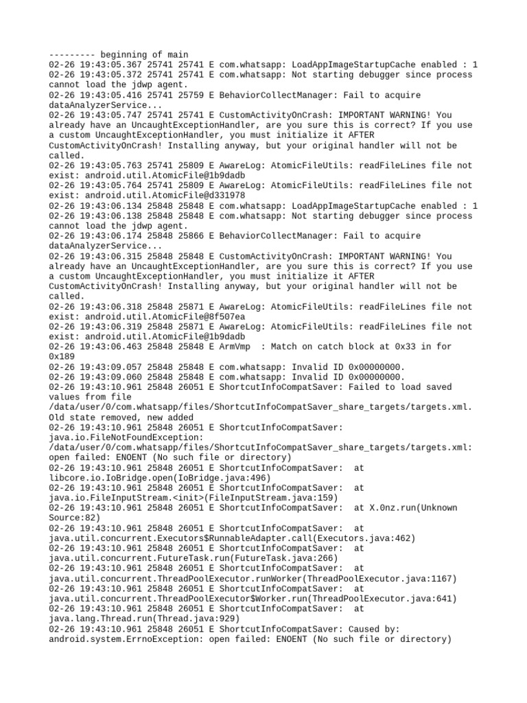 Logcat | PDF | Computer File | Java (Programming Language)
