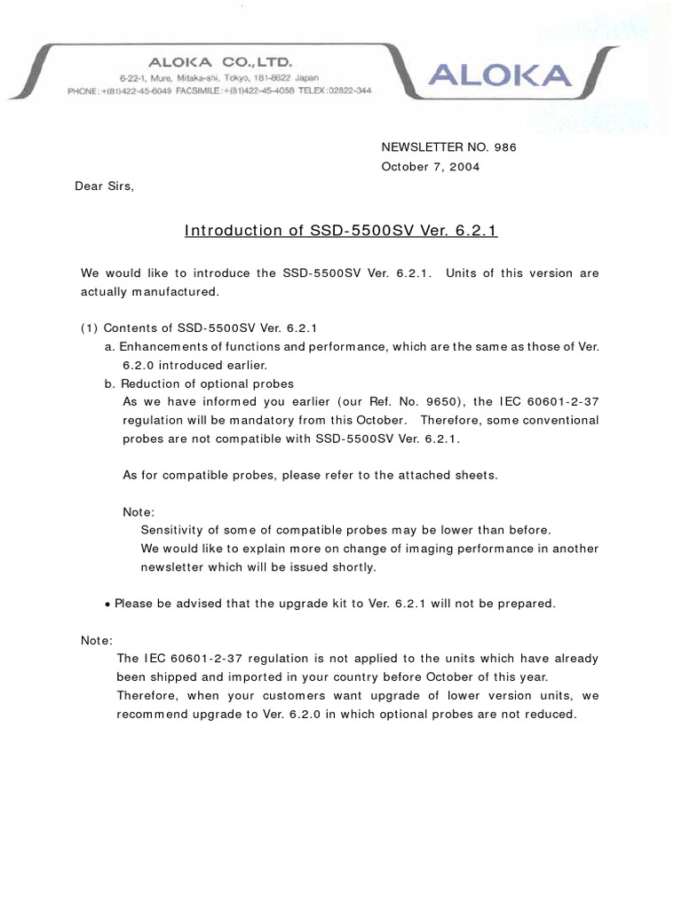 NL986 Introduction of SSD-5500SV Ver. 6.2.1 | PDF | Computing | Computer Hardware