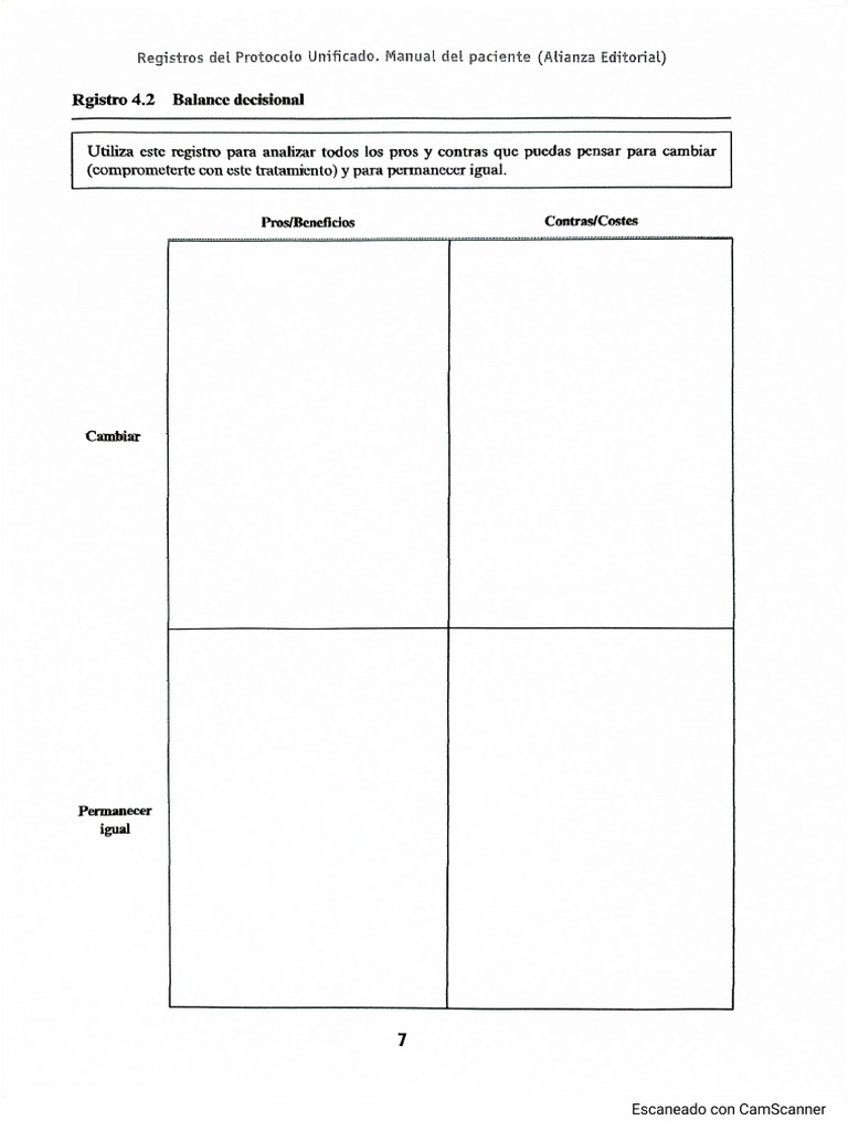 Balance decisional | PDF