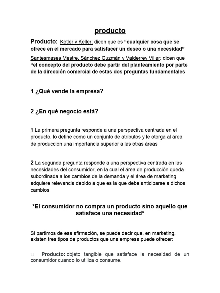 SEGUNDO PARCIAL | PDF | Marketing | Producto (Negocio)