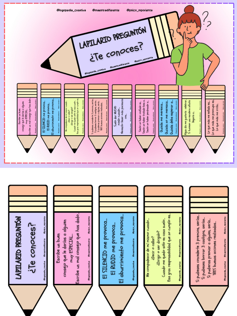 Lápices Preguntones | PDF