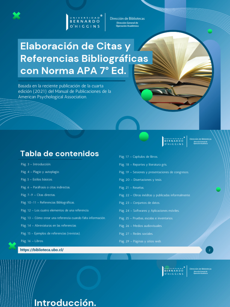 GUÍA UBO APA 7 | PDF | Estilo apa | Plagio
