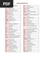CNA Medical Abbreviations Guide | PDF | Childbirth | Breathing