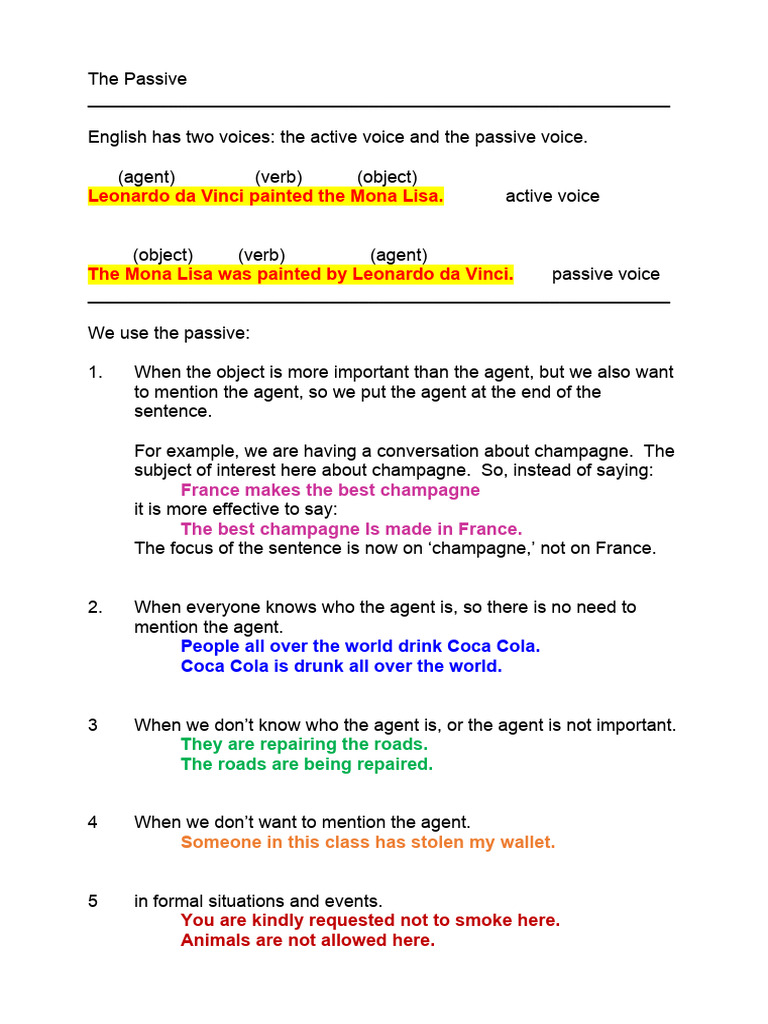 Rules | PDF | Verb | Language Mechanics