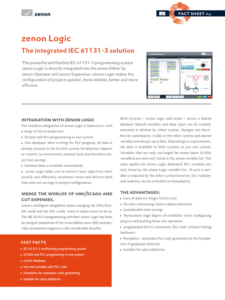 Iec 61131 3 Solution Fs23 En Pdf Programmable Logic Controller Scada