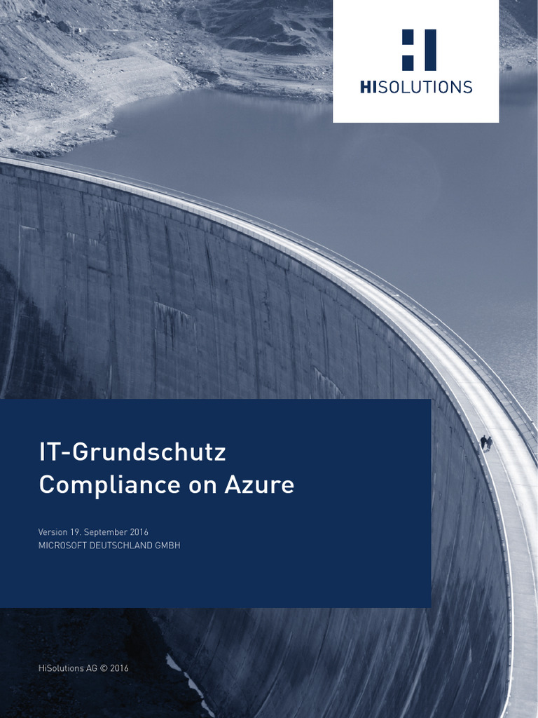 Azure Germany IT-Grundschutz Workbook | PDF | Cloud Computing ...