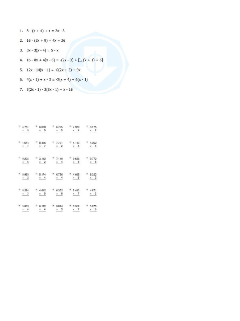 TAREA DE MATEMATICA | PDF