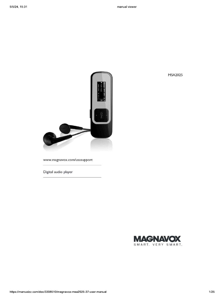 Magnavox Msa2025 37 Usmanual (en) | PDF