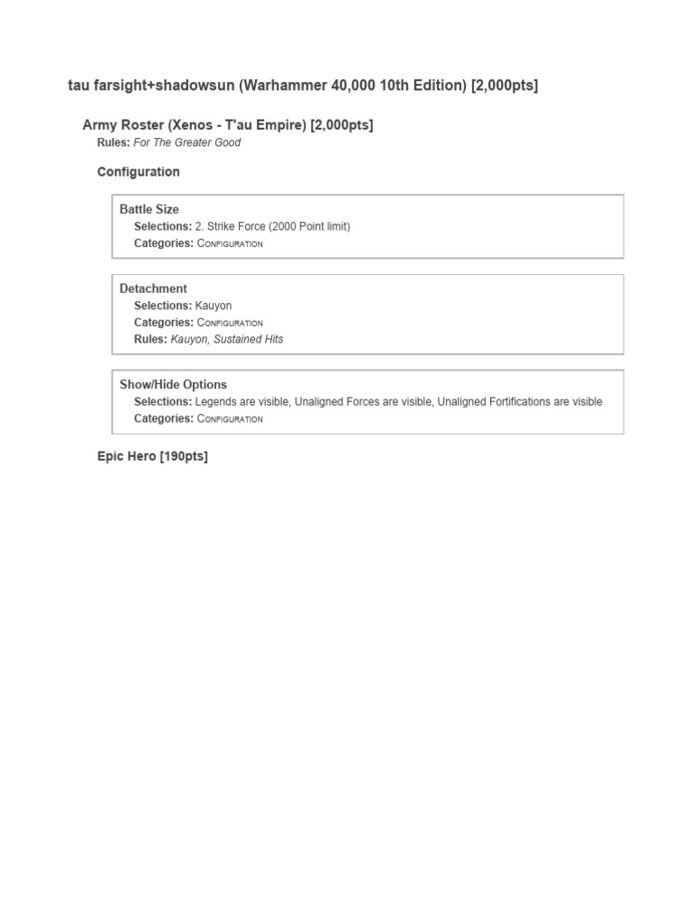 Tau 2ghostkeel | PDF | Military | Military Science