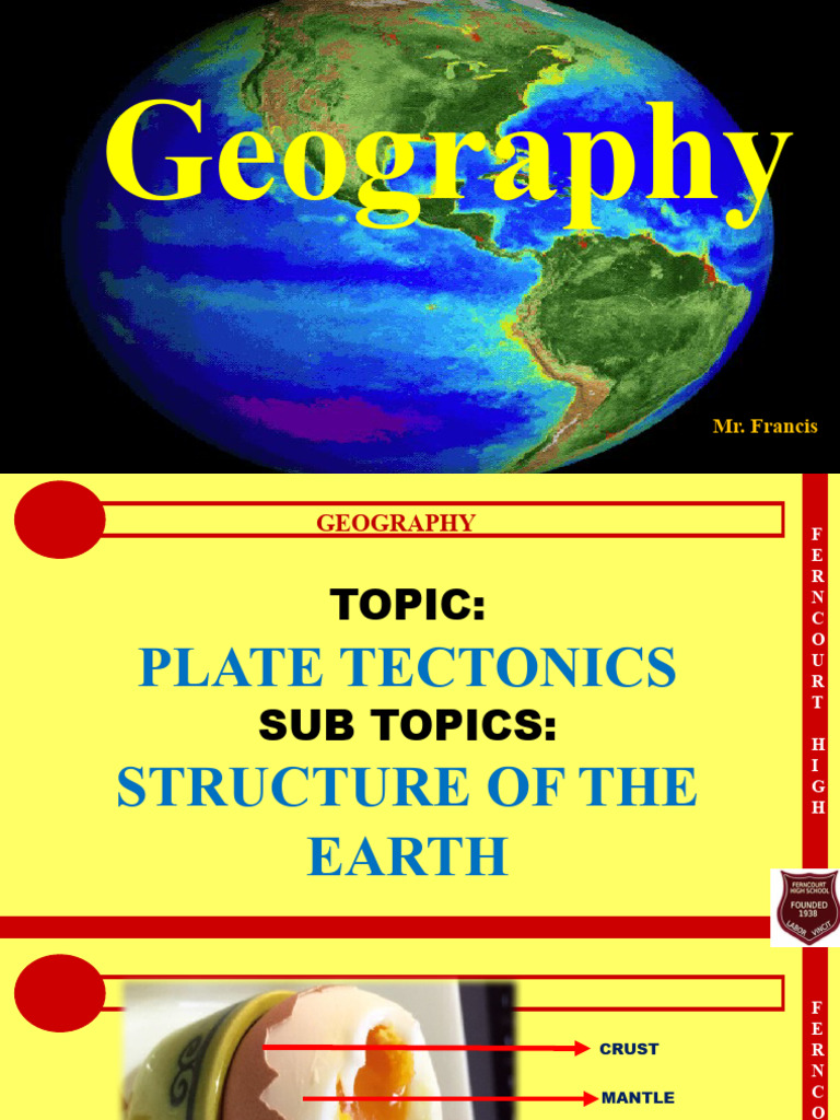 Structure of The Earth | PDF | Crust (Geology) | Earth