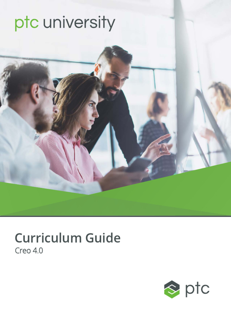 Curriculum Guide Creo 4-0 | PDF | Simulation | Drawing