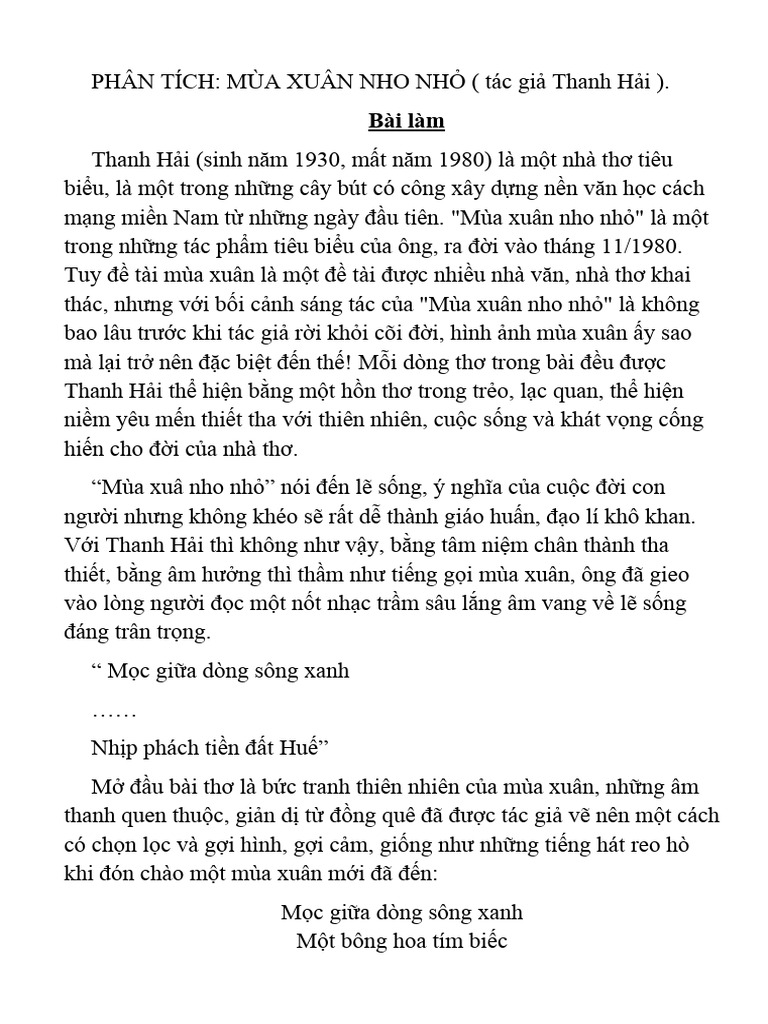 Phân Tích MXNN | PDF