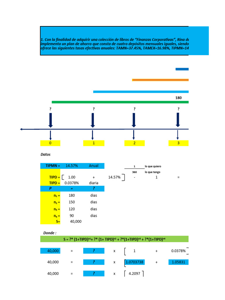 S06_s1 - Casos Practicos de Valor Presente | PDF | Economía Financiera | Business