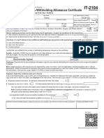 NYC DOE Employment Verification Form | PDF | Employment