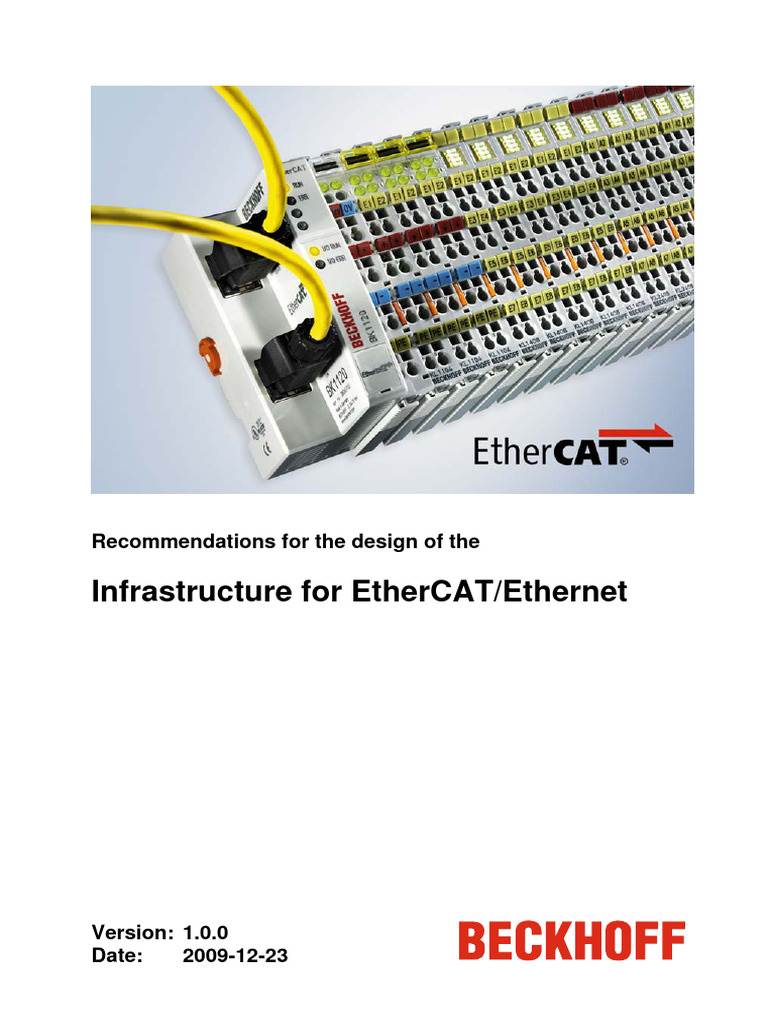EtherCAT DesignGuide en | PDF | Ethernet | Information And ...