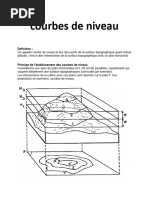 Définition et propriétés des courbes de niveau | PDF | Altitude ...