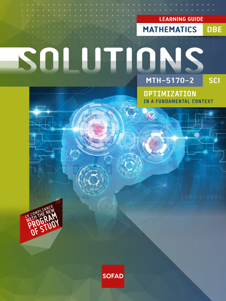 MTH-5170 | PDF | Mathematical Optimization