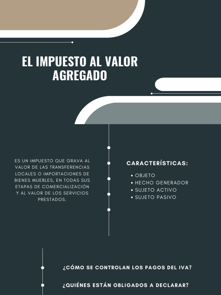 Presentación El Iva | Descargar gratis PDF | Impuesto al valor agregado ...