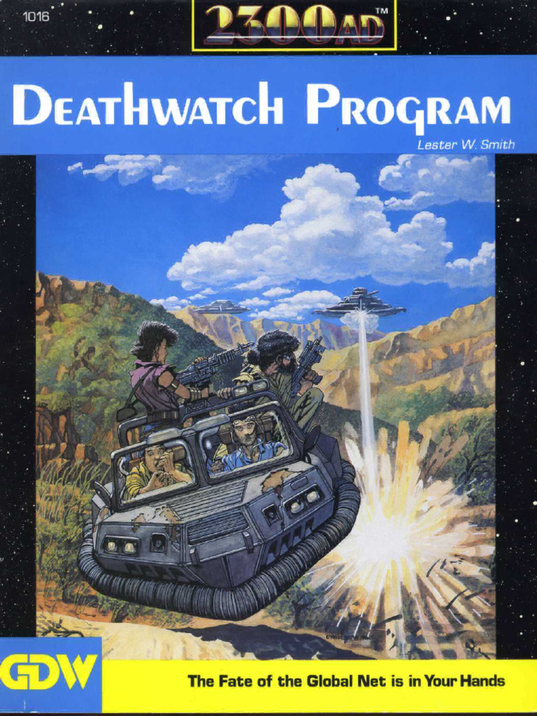 2300 AD Deathwatch Program | PDF