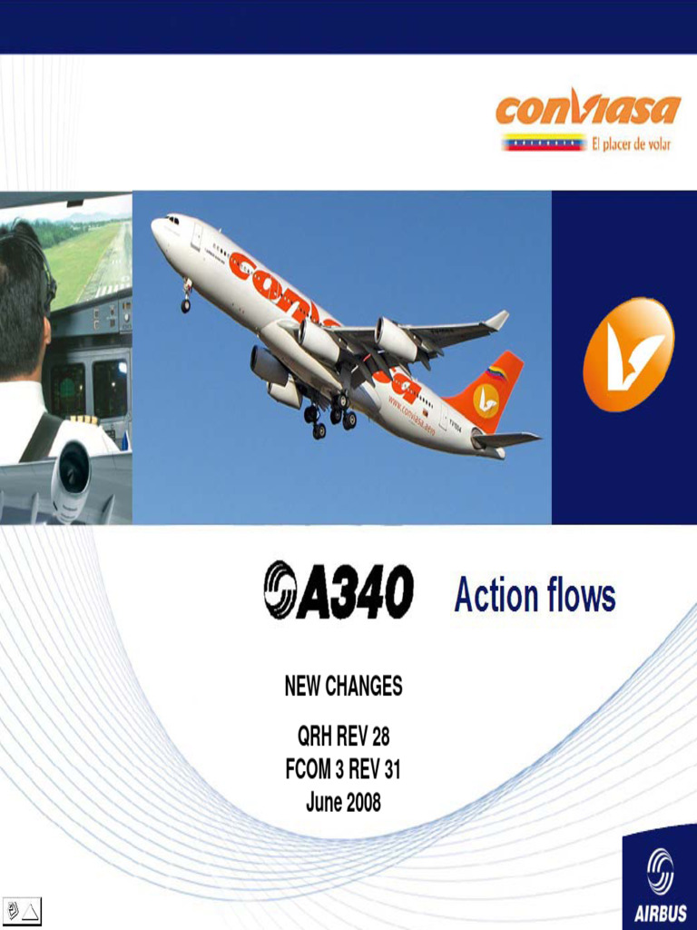FLOWS_A340_cONVIASA | PDF | Cockpit | Aviation