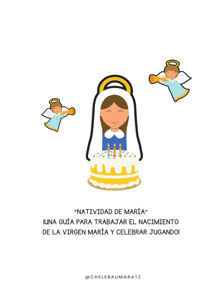 Guía Natividad de María | PDF | Cumpleaños | María, madre de Jesús