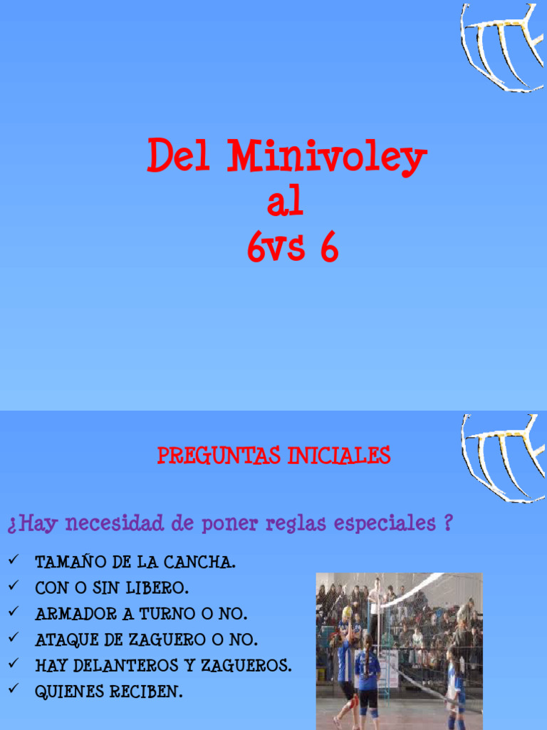 Del Mini Al 6vs6 | PDF