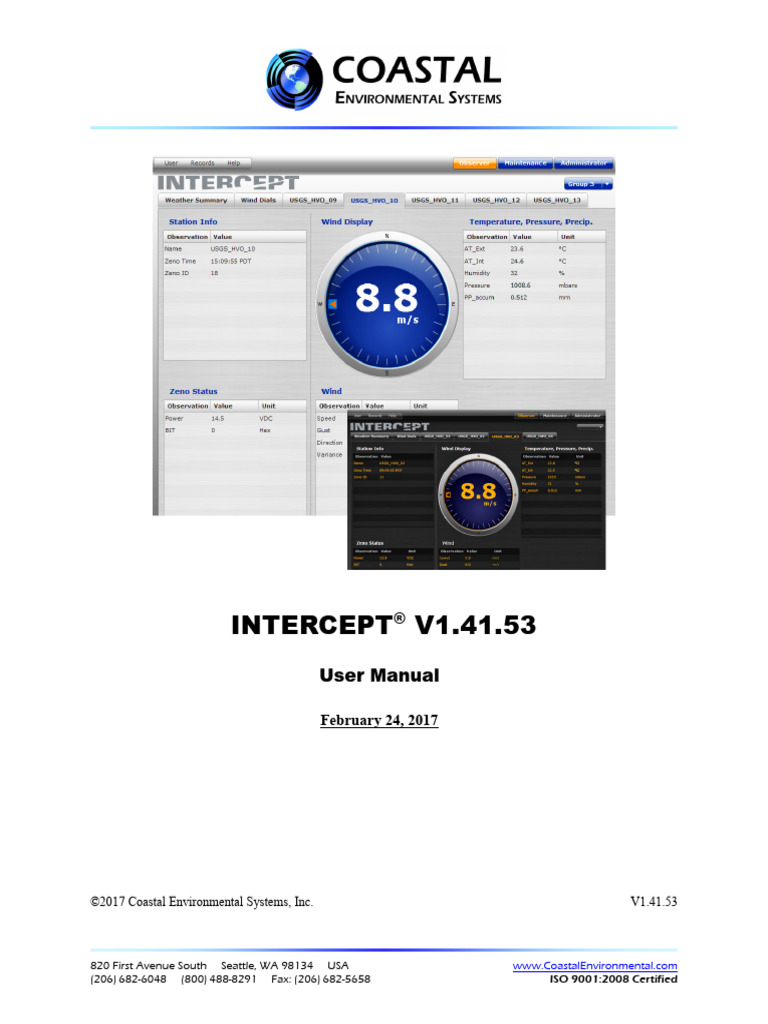 Intercept Manual | PDF | Port (Computer Networking) | Computer File