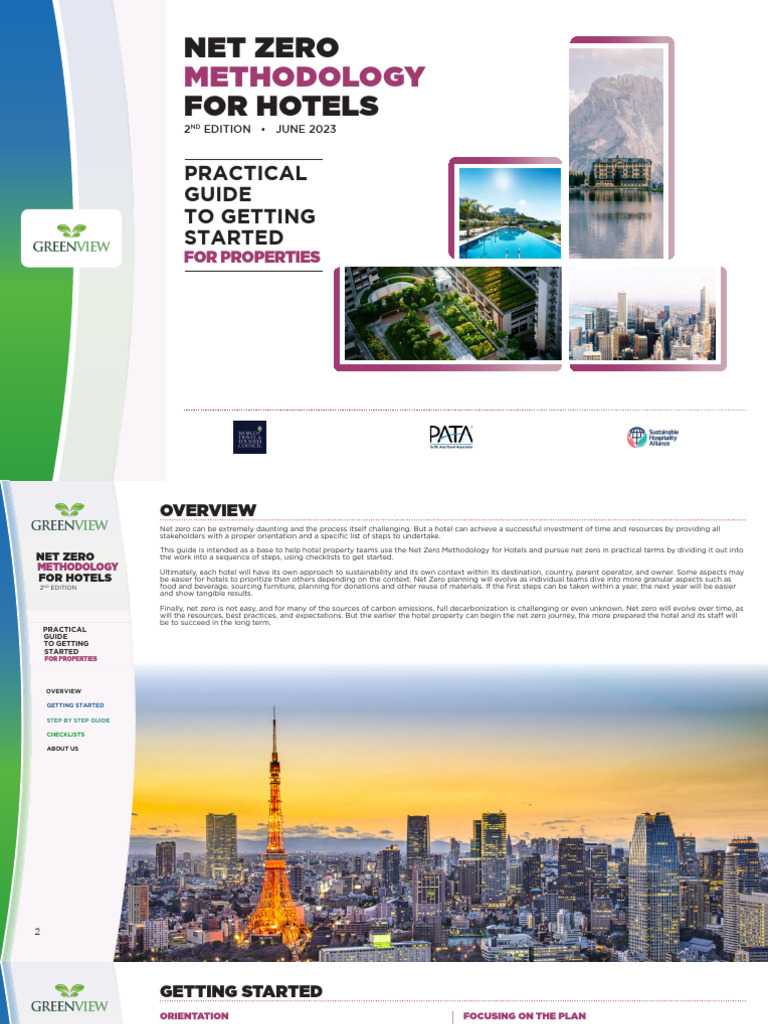 Net Zero Methodology For Hotels Practical Guide | PDF | Climate Change ...